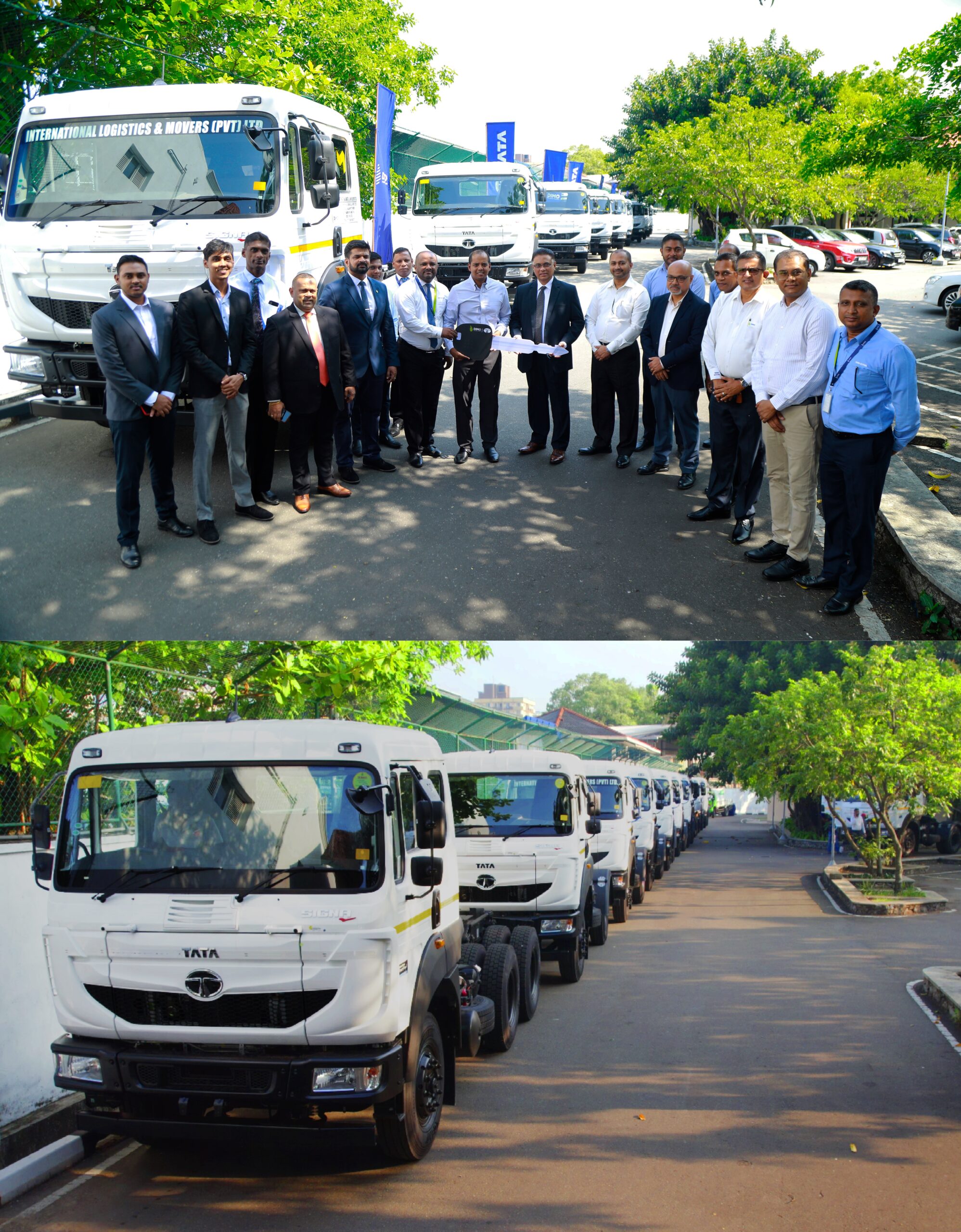International Logistics & Movers (Pvt) Ltd සඳහා DIMO වෙතින් Tata SIGNA ...